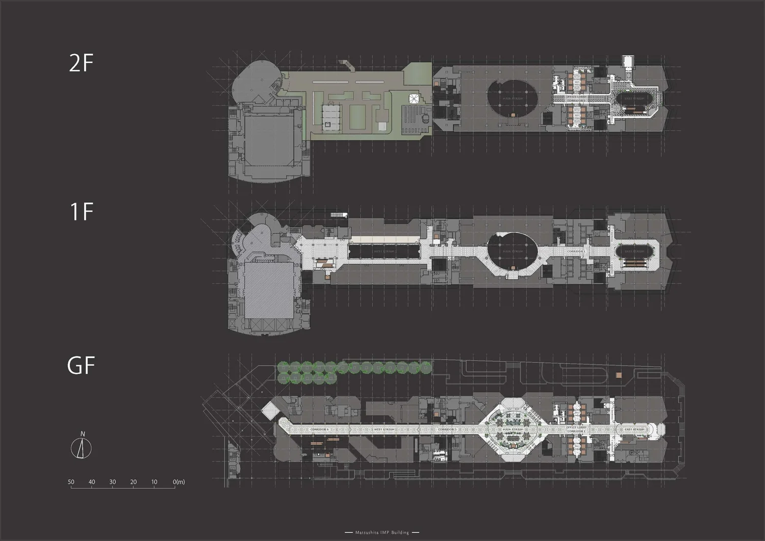 Matsushita IMP Building designed by no.10, NOMURA Co., Ltd. (Japan ...