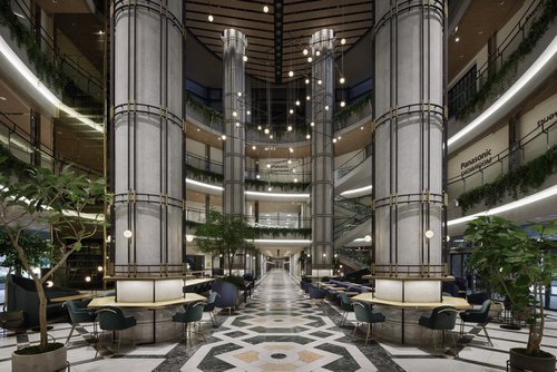 Matsushita IMP Building designed by no.10, NOMURA Co., Ltd. (Japan ...