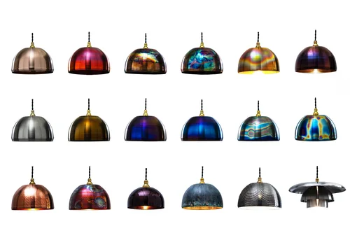 Metal Spinning Lamp by Muneji Toh Architects (Japan) — Sky Design Awards
