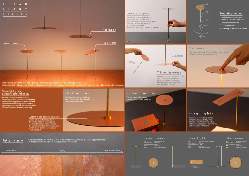 KIBAN LIGHT SERIES designed by SOL Style — Sky Design Awards