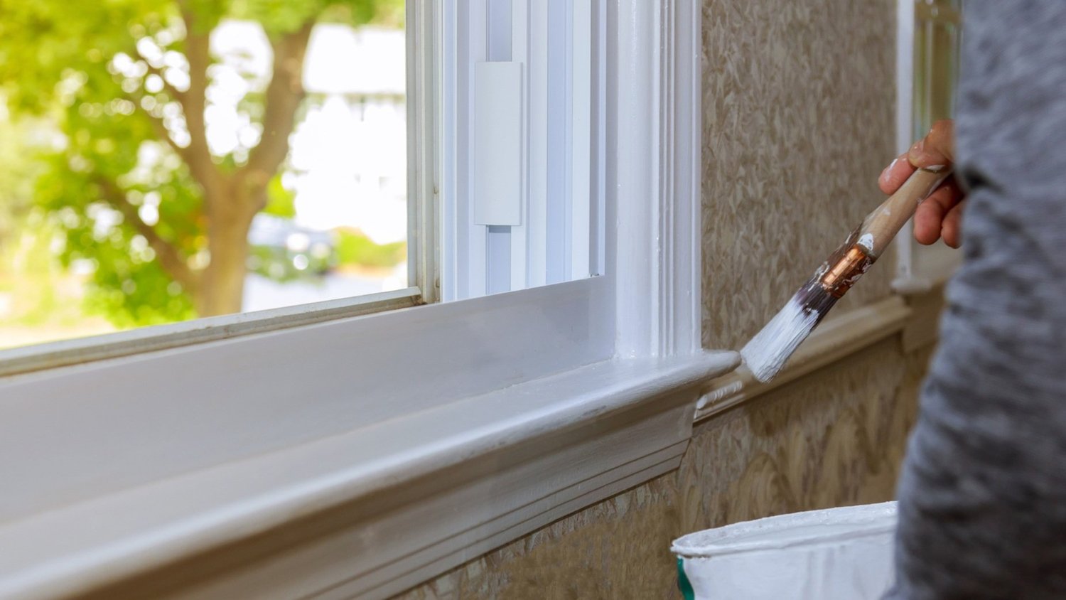 How To Paint Indoor Window Trim Like A Pro | Forrest Paint