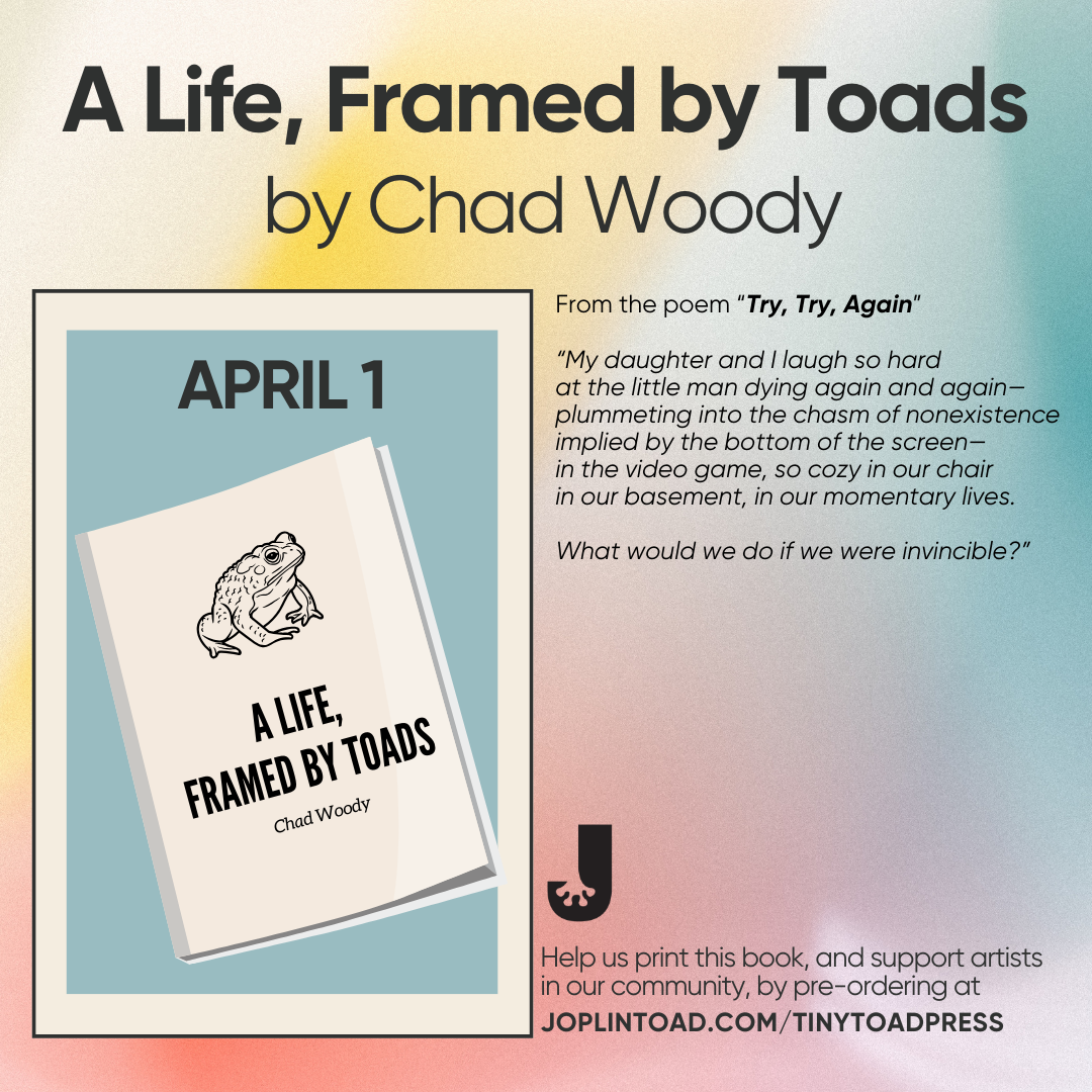 Tiny Toad Press - An imprint of the Joplin Toad — The Joplin Toad