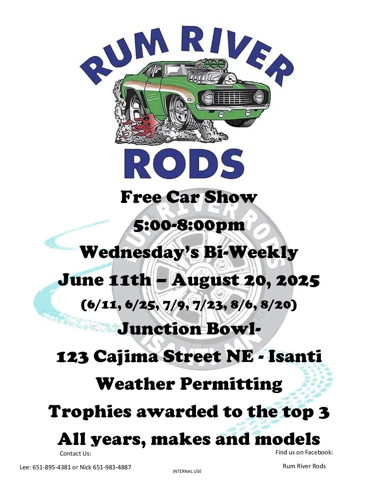 Show Flyers — Rum River Rods Car Club