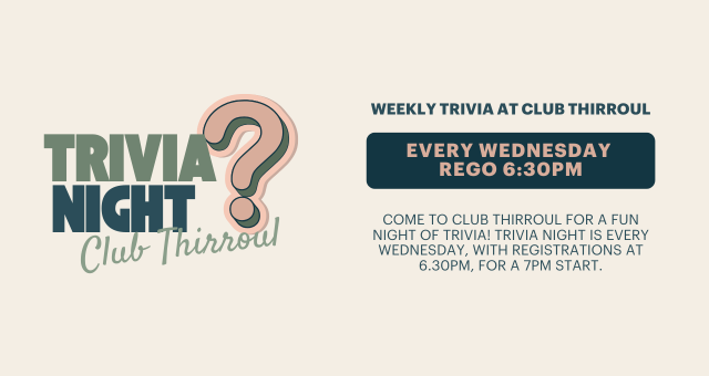 What's On — Club Thirroul