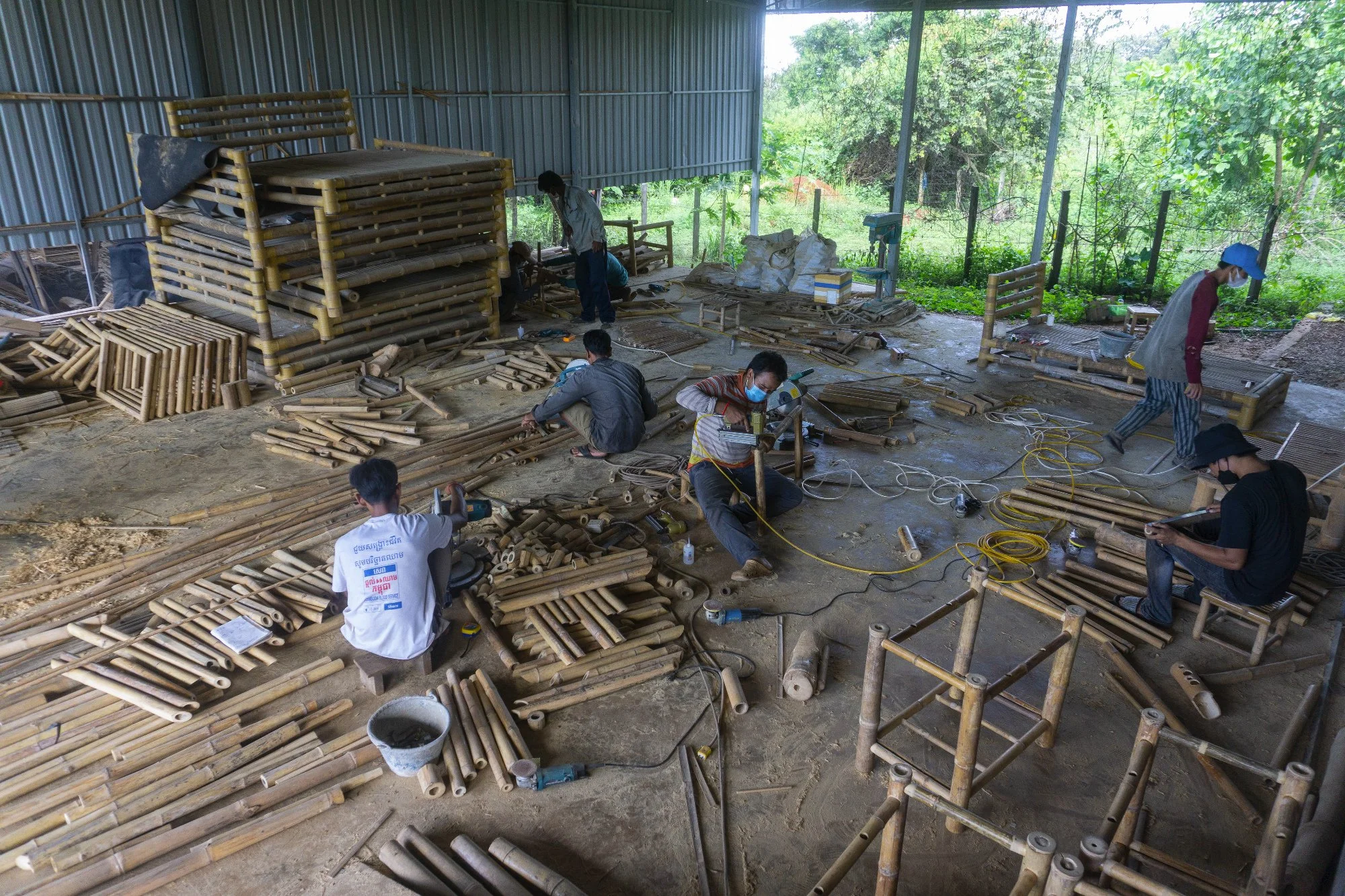 Kiri Bamboo Workshop Tour in Kampong Cham