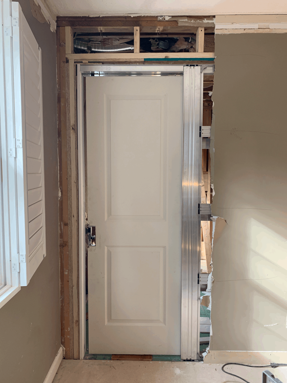 Cline's bathroom progress — 25:40 Love Interiors