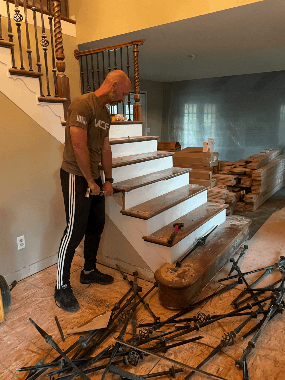 remodeling our stairs part 2 - the decision the demo and looking like ...