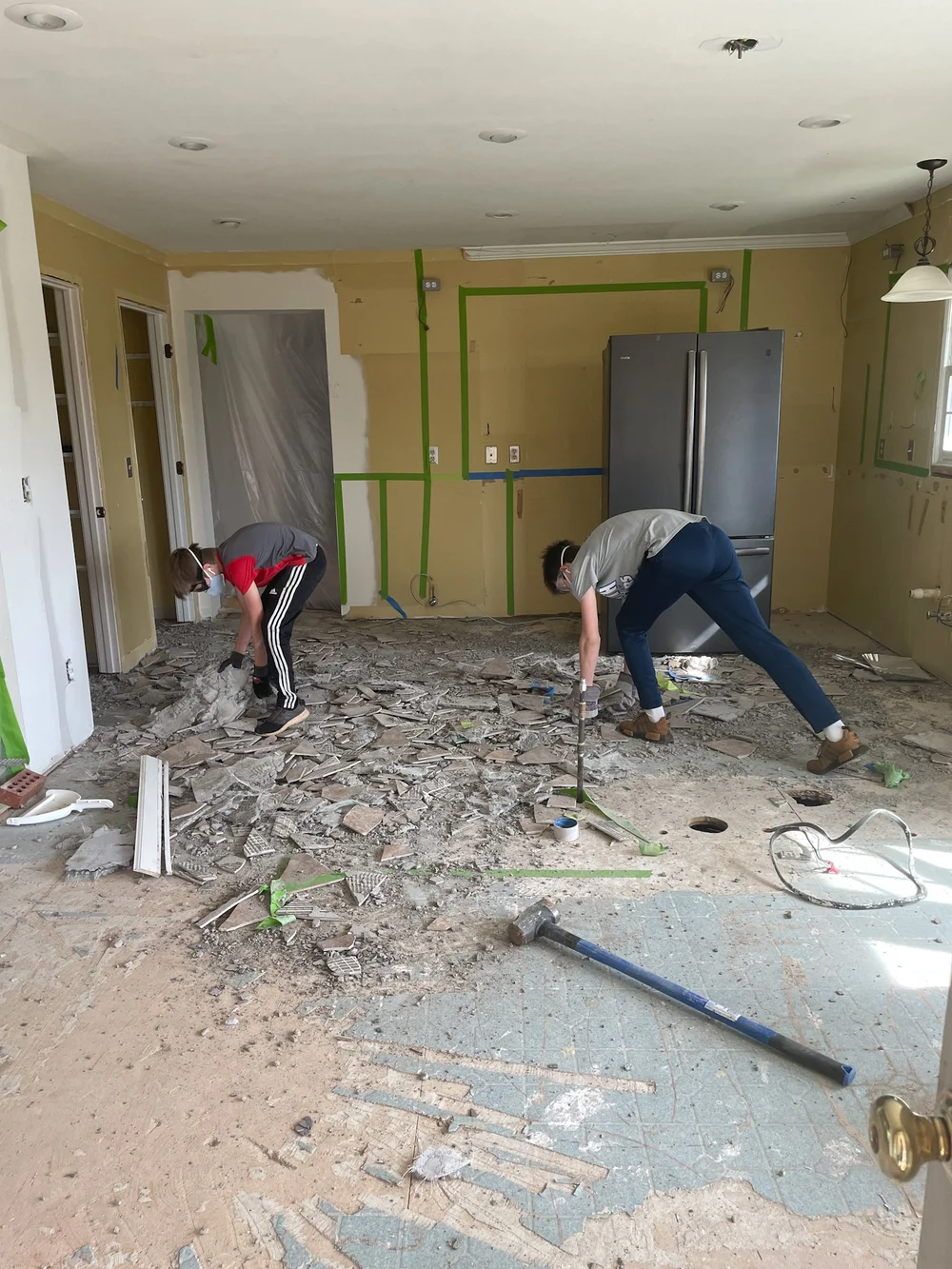 the good, the bad and the ugly: kitchen progress — 25:40 Love Interiors