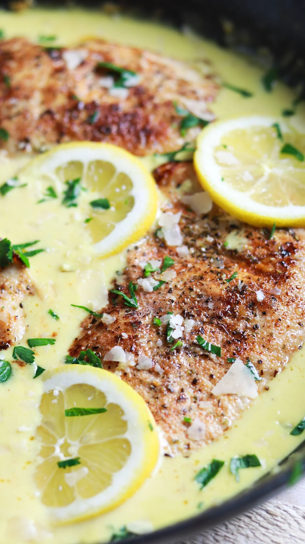 Creamy Lemon Chicken [Keto, Low-carb, Sugar-free, Gluten-free] - Chef ...