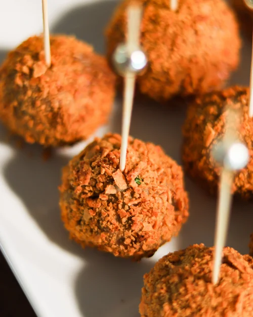 Crispy Stuffed Turkey Meatballs - Holiday, Healthy, Low-carb, keto ...