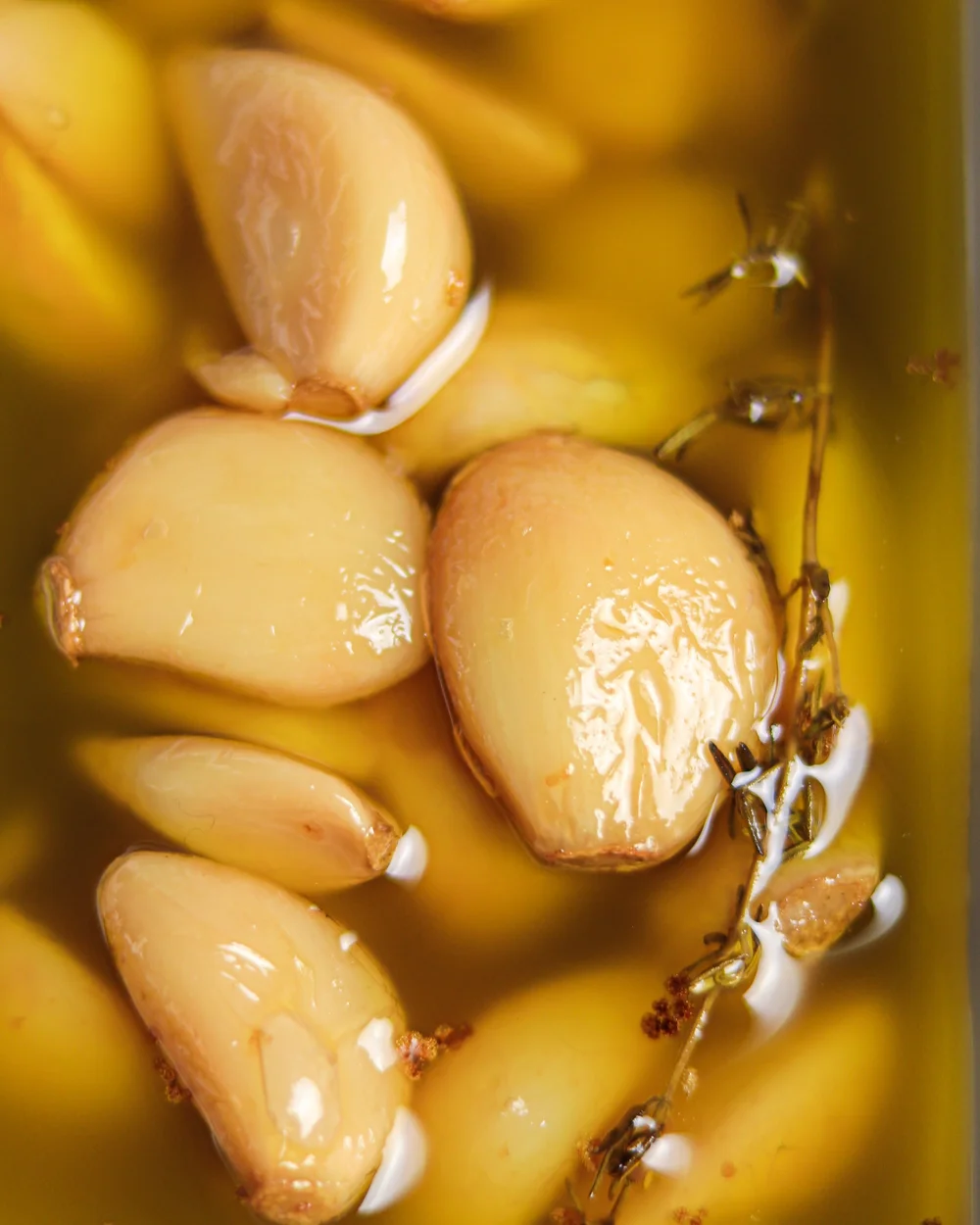 Garlic Confit [Keto, Low-carb, Sugar-free, Gluten-free] - Chef Michael