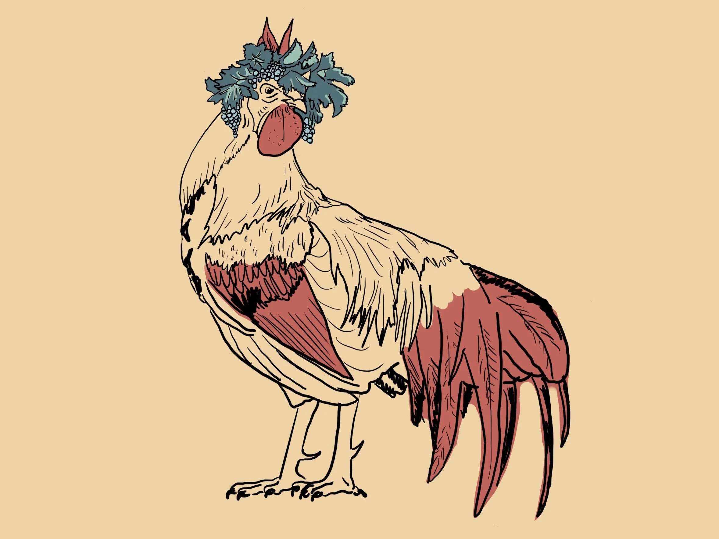Illustrations and Short Story in Hypertext Magazine — Sarah Salcedo