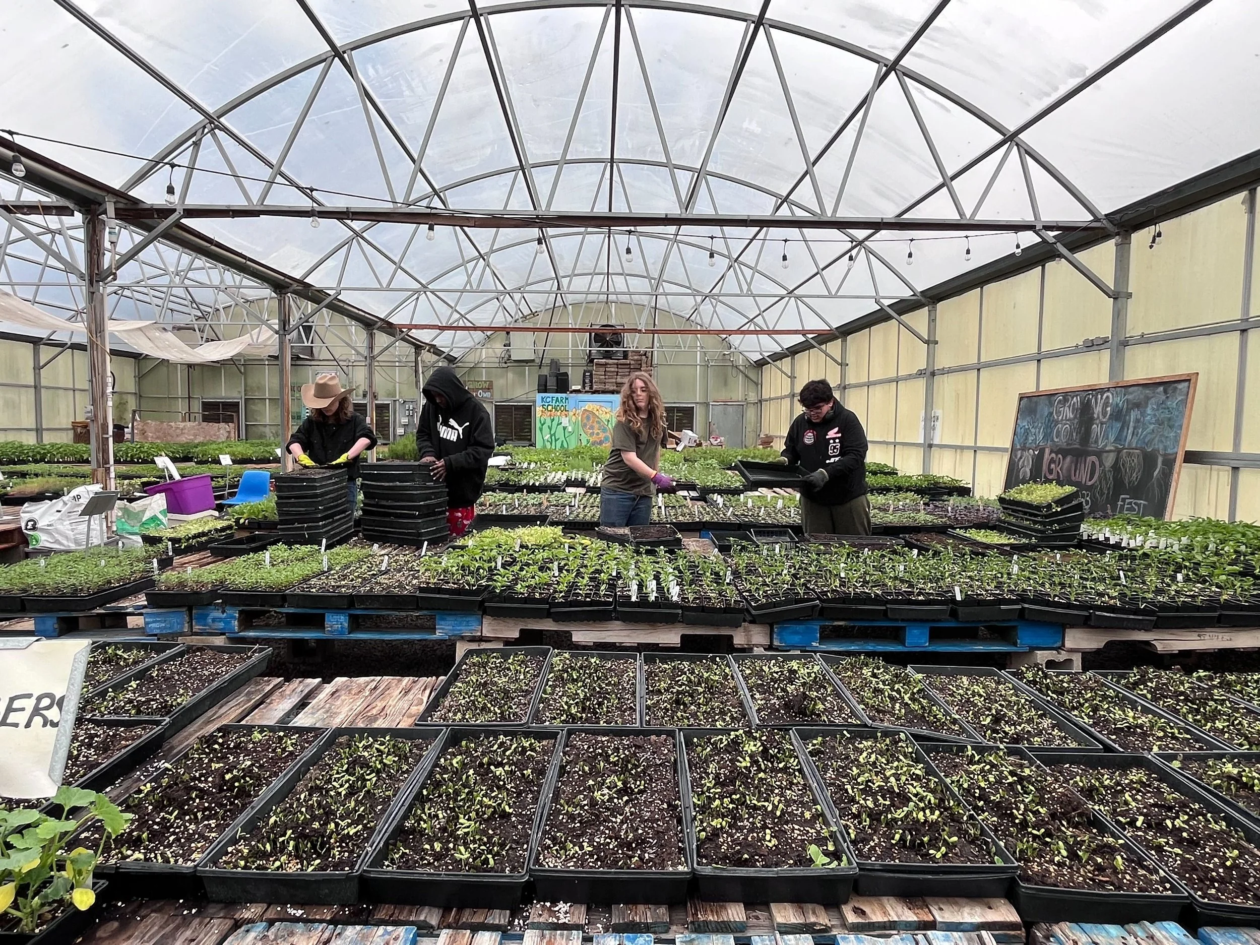 Volunteer — KC Farm School at Gibbs Road