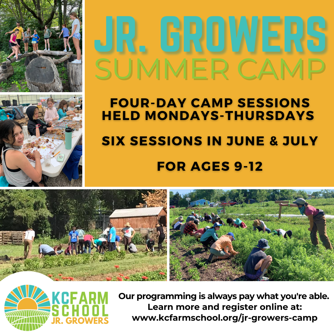 Jr. Growers Summer Camp Registration — KC Farm School at Gibbs Road