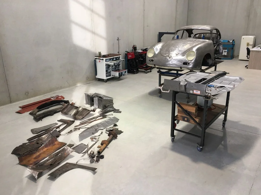 Porsche 356 (Chassis Fabrication) — HANDMADE METALCRAFT