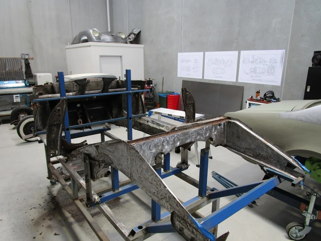 Porsche 356 (Chassis Fabrication) — HANDMADE METALCRAFT