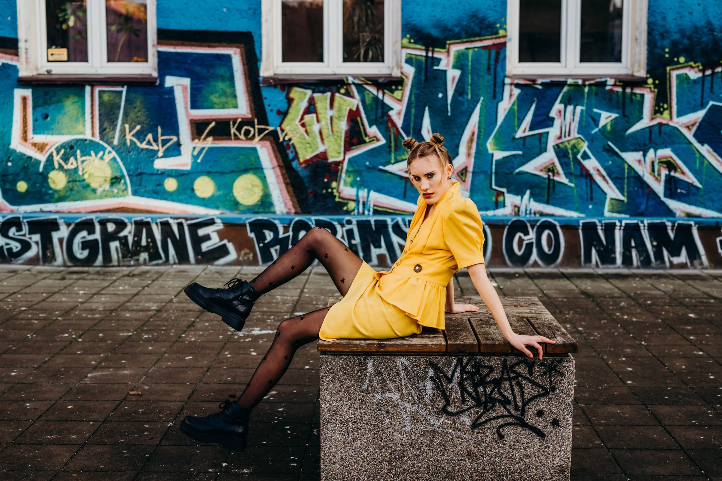 Marta • The First Mag / Lady in yellow — Joanna Kaźmierczak Fotografia