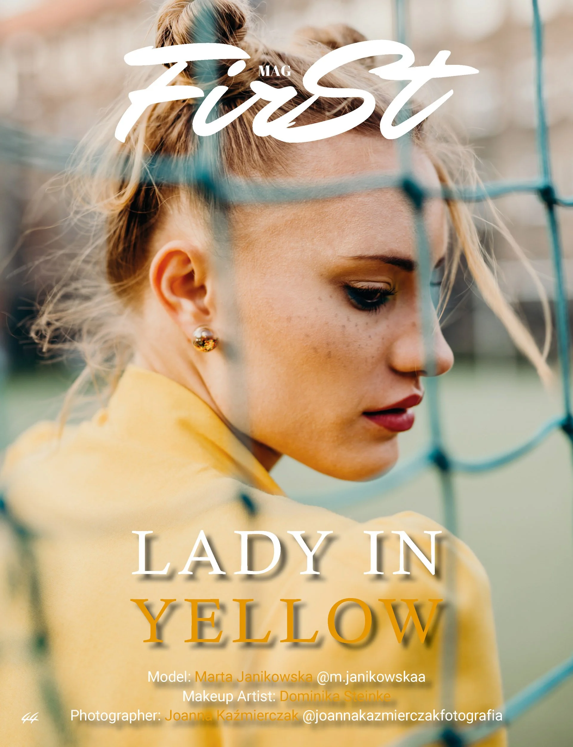 Marta • The First Mag / Lady in yellow — Joanna Kaźmierczak Fotografia