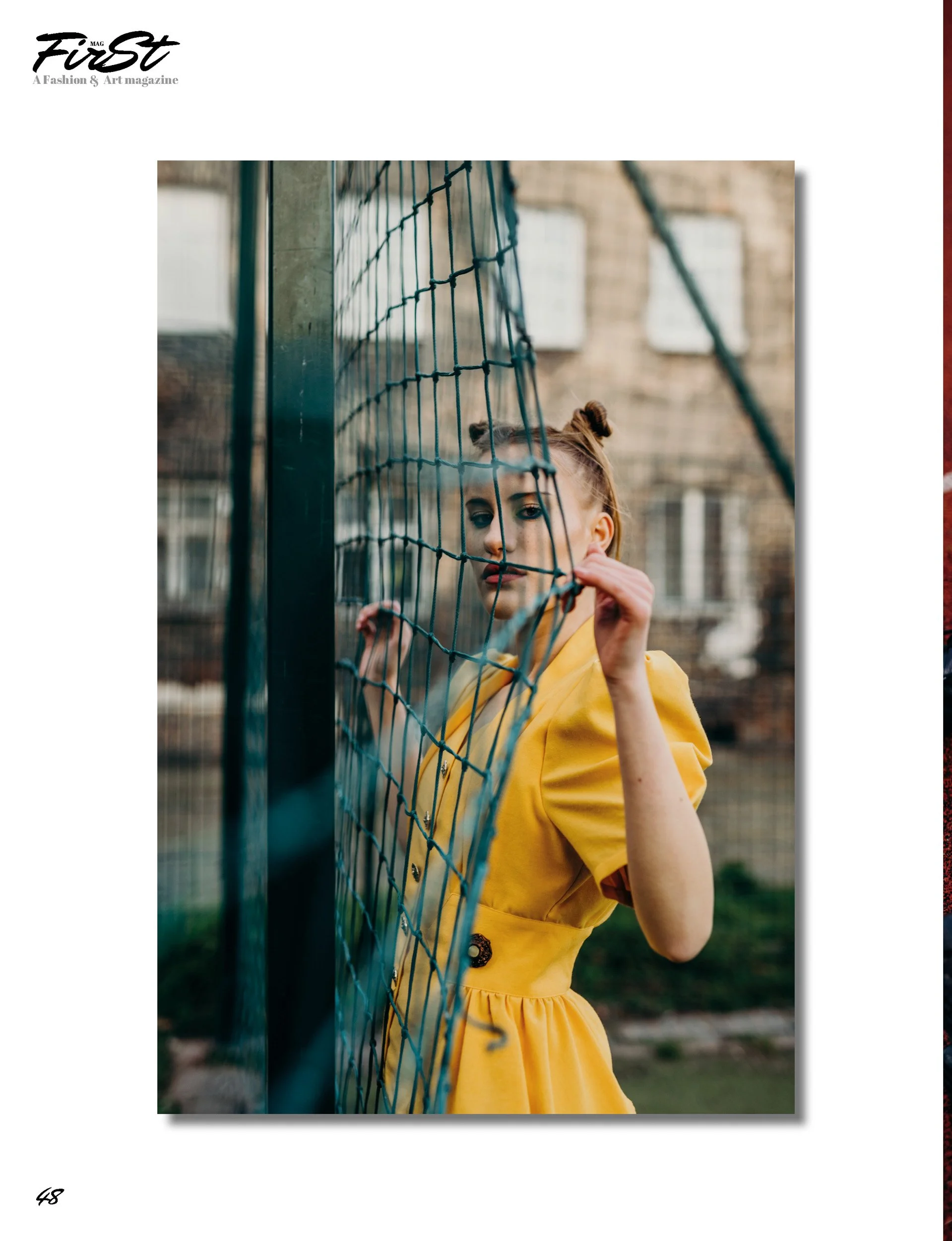 Marta • The First Mag / Lady in yellow — Joanna Kaźmierczak Fotografia