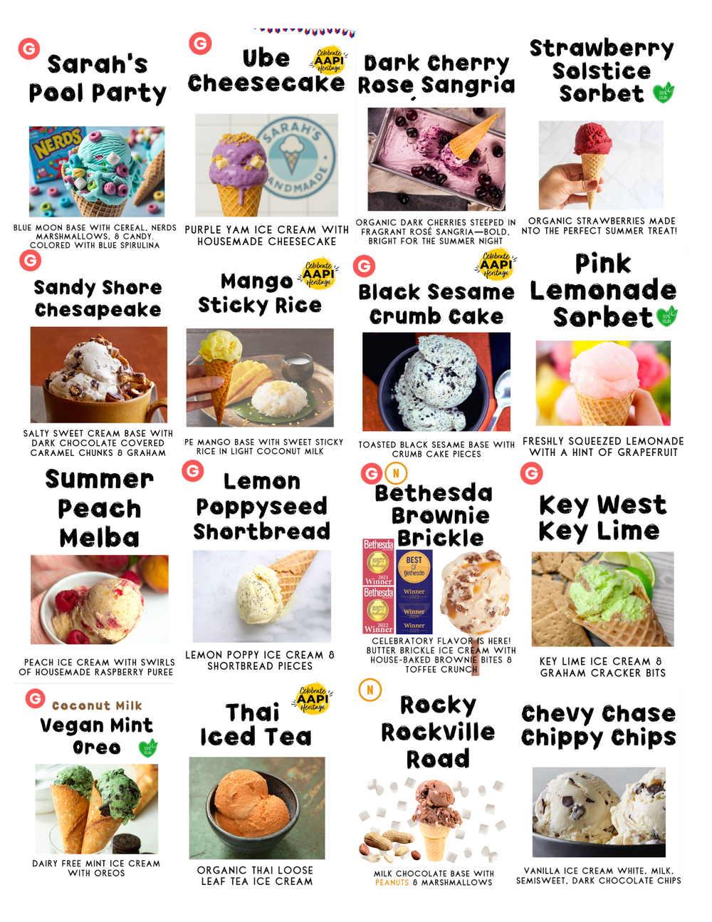 Sarah's Handmade Ice Cream