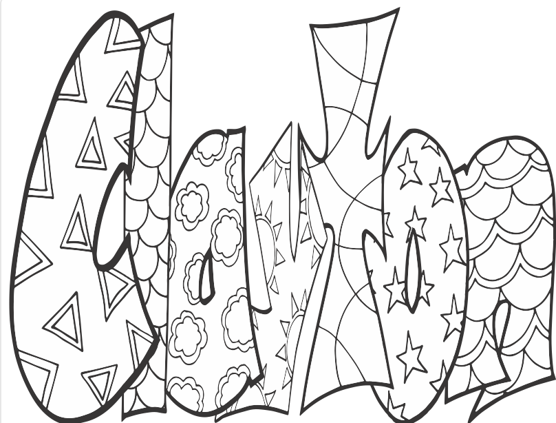 Free Clayton Coloring Page — Stevie Doodles