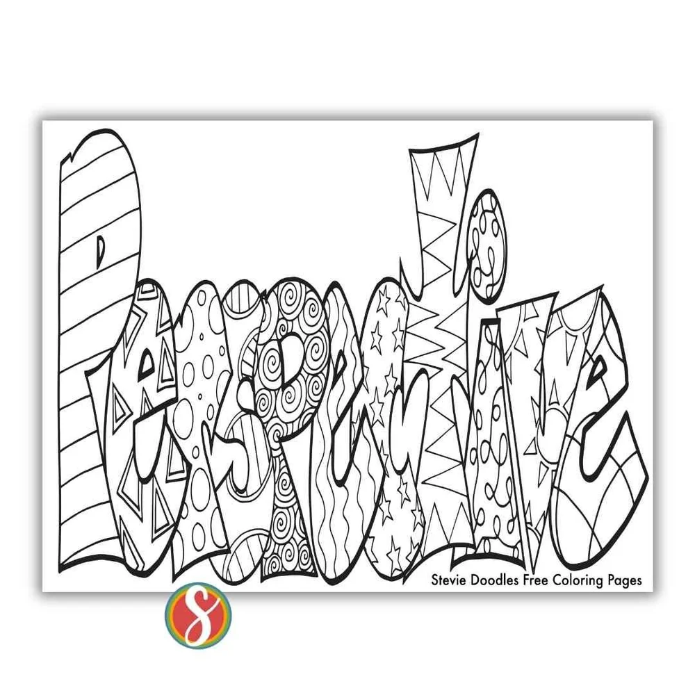 Free Coloring Pages — Stevie Doodles