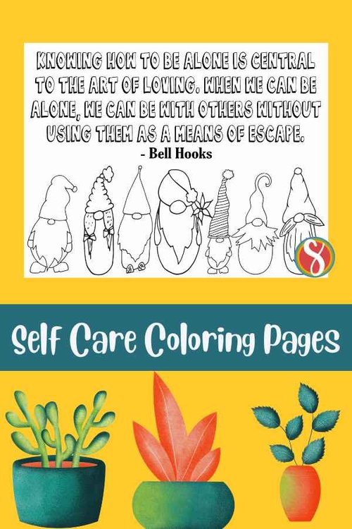 Free Self Care Coloring Pages — Stevie Doodles