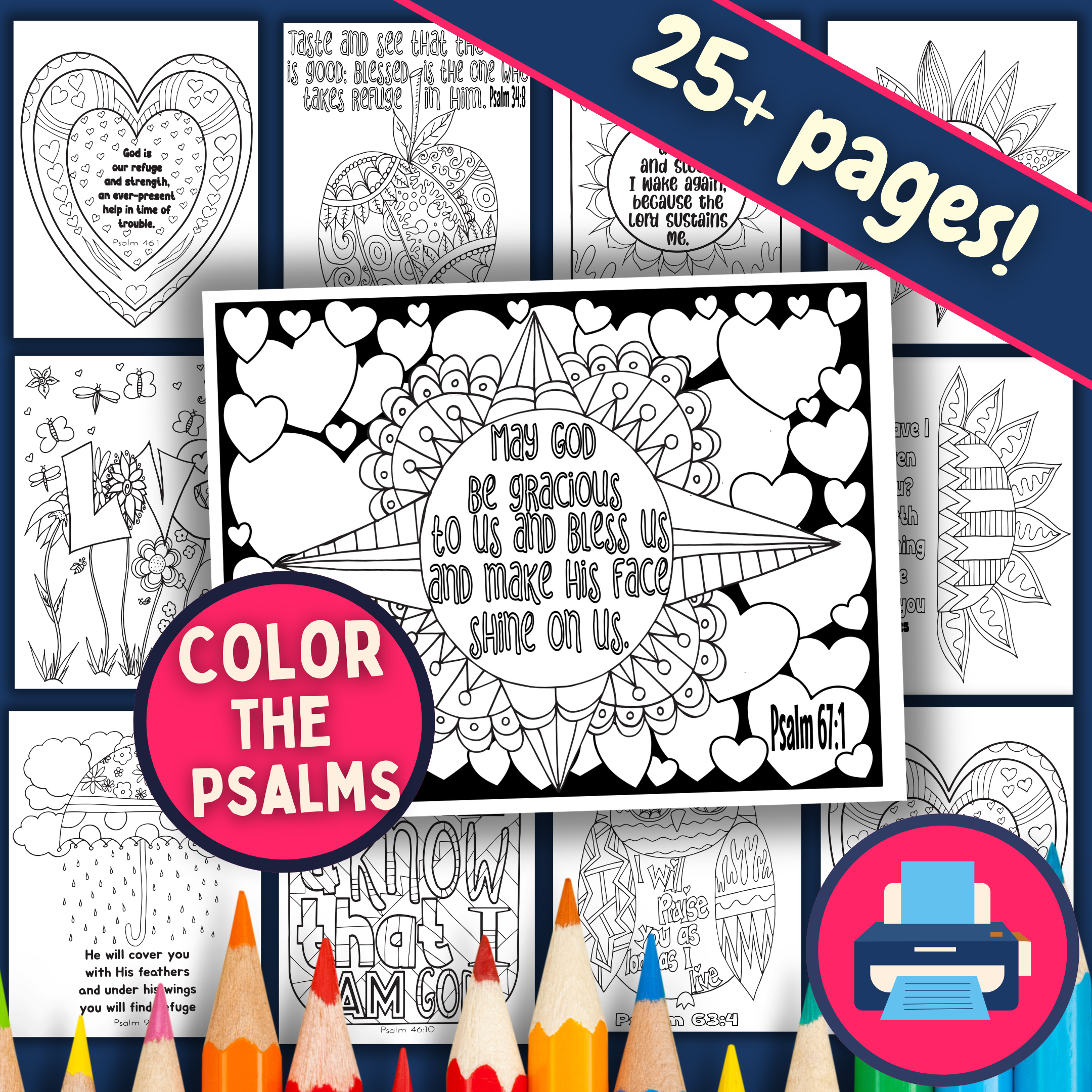 Identity in Christ Coloring Pages — Stevie Doodles