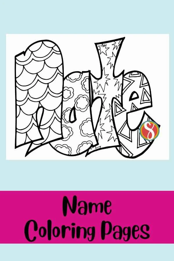 Free Nate Coloring Page — Stevie Doodles