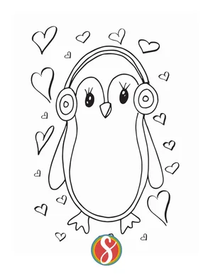 40 + Free Penguin Coloring Pages — Stevie Doodles