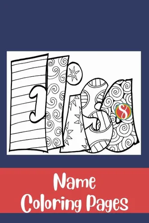 Free Elisa Coloring Page — Stevie Doodles