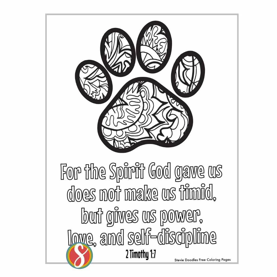 Free Holy Spirit Coloring Pages — Stevie Doodles