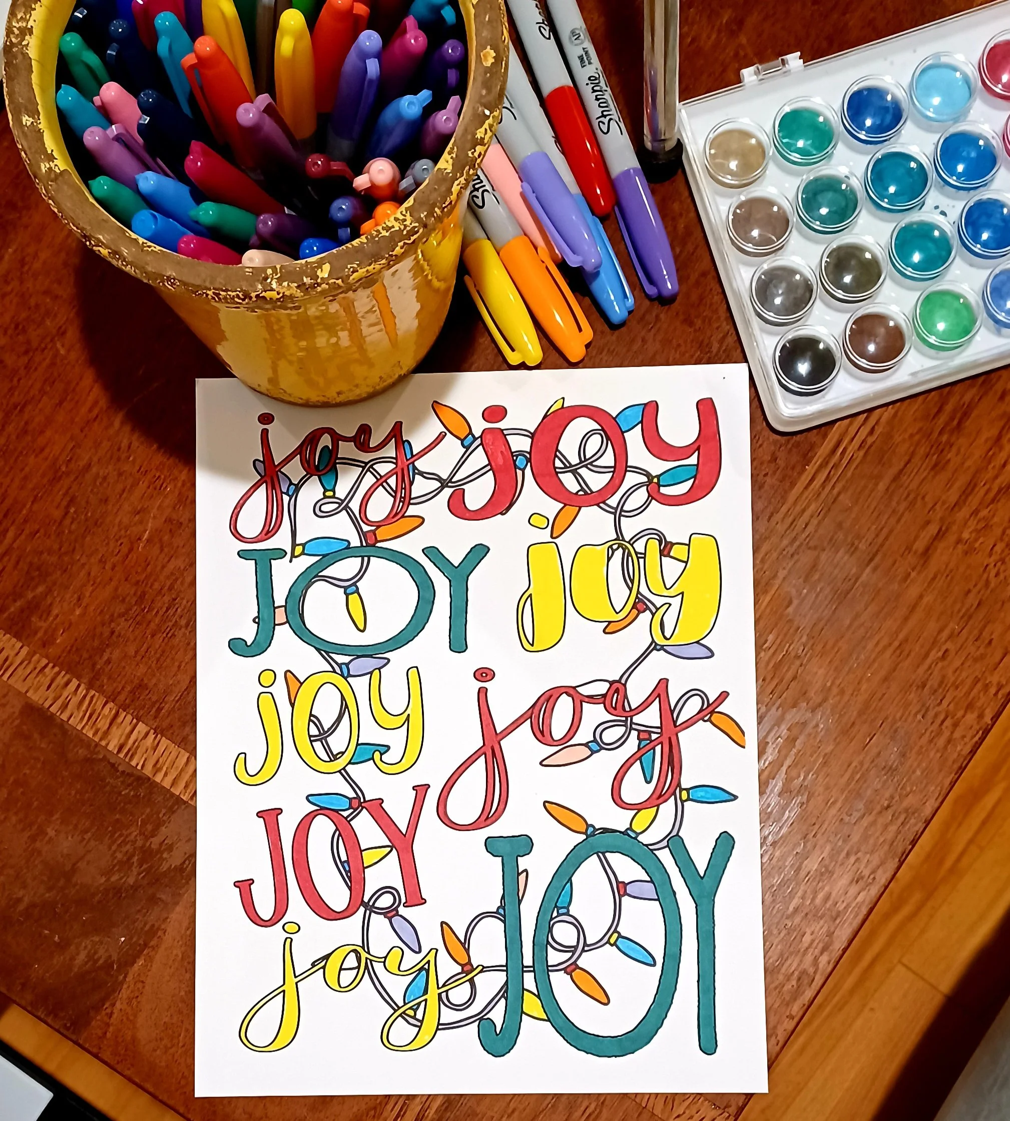 My 10 Favorite Free Christmas Coloring Pages 2021 — Stevie Doodles