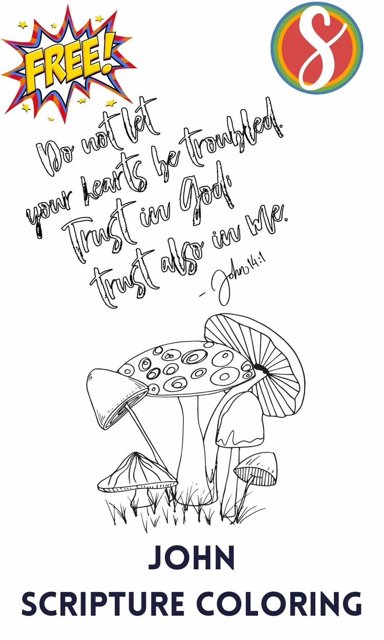 10+ Free John Coloring Pages — Stevie Doodles