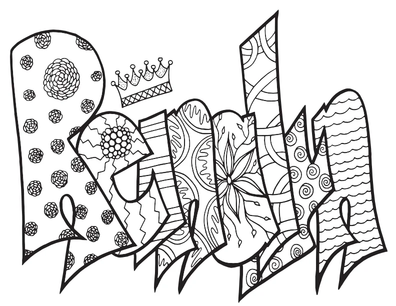 REINALYN- Free Printable Coloring Page — Stevie Doodles