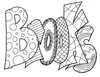 BROOKS CLASSIC DOODLE - Free Coloring Page — Stevie Doodles