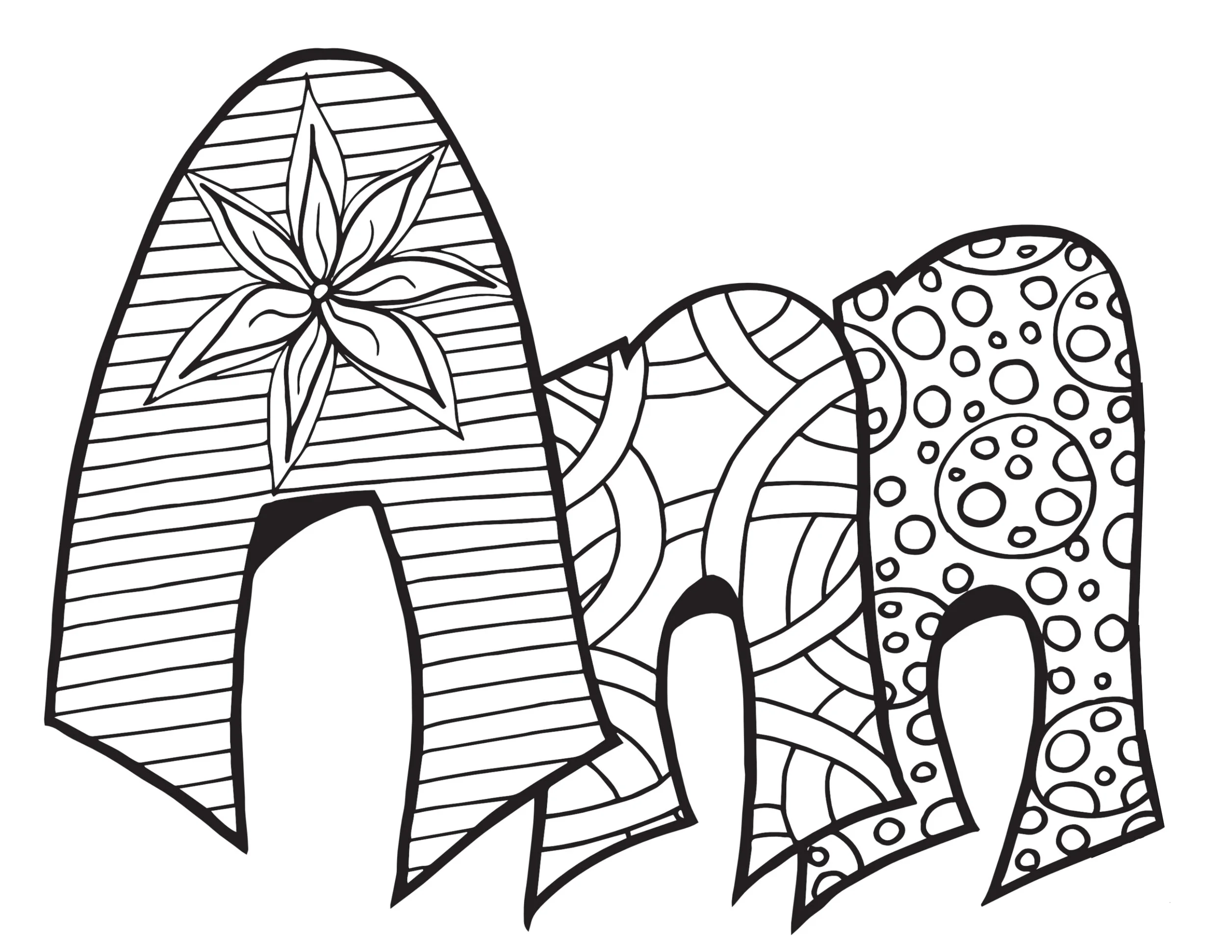 Ann Classic Stevie Doodle Free Coloring Page — Stevie Doodles