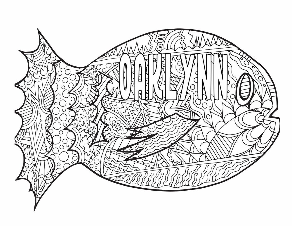 OAKLYNN! 4 Free Printable Coloring Pages — Stevie Doodles