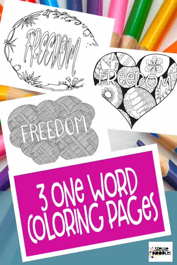 FREEDOM! 3 Free Printable Coloring Pages — Stevie Doodles