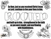 Free Colossians 2:6-7 Coloring Page — Stevie Doodles