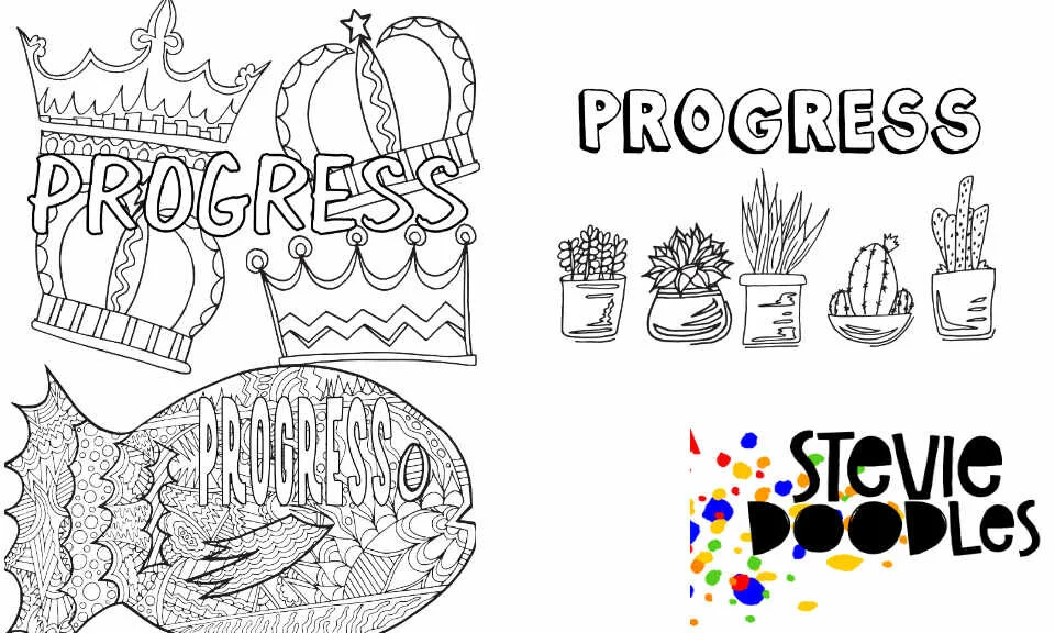 Coloring Pages For Anxiety — Stevie Doodles