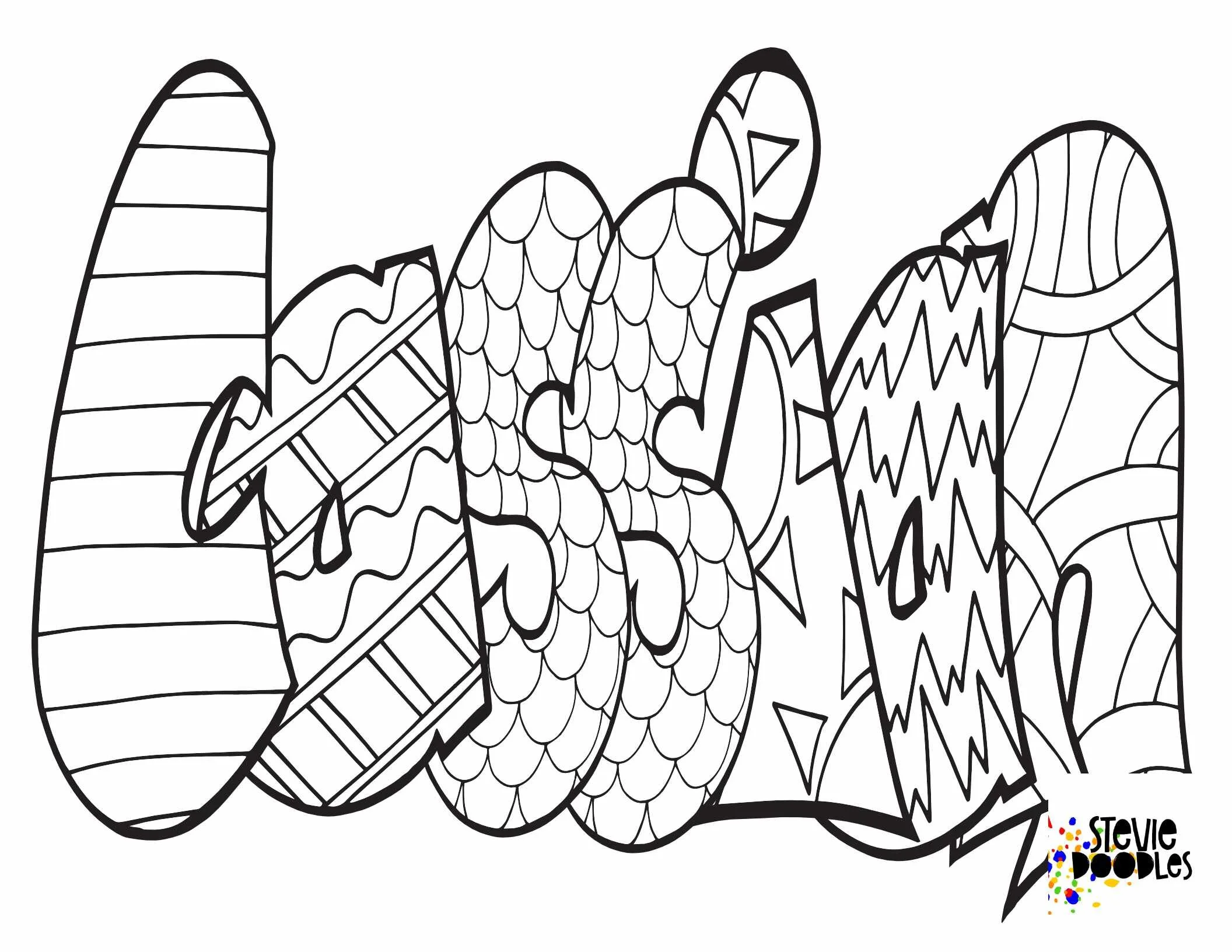 Free CASSIAN Coloring Page — Stevie Doodles