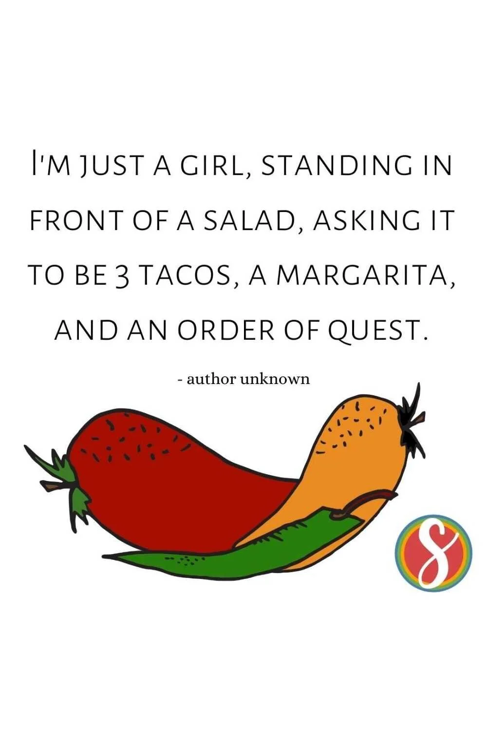 10 Taco Quotes + 10 Free Printables About Tacos — Stevie Doodles