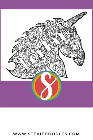 Free LARKIN Coloring Page — Stevie Doodles