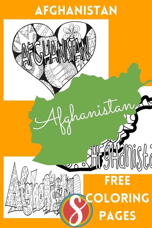 Afghanistan Printables - Free Coloring Pages — Stevie Doodles