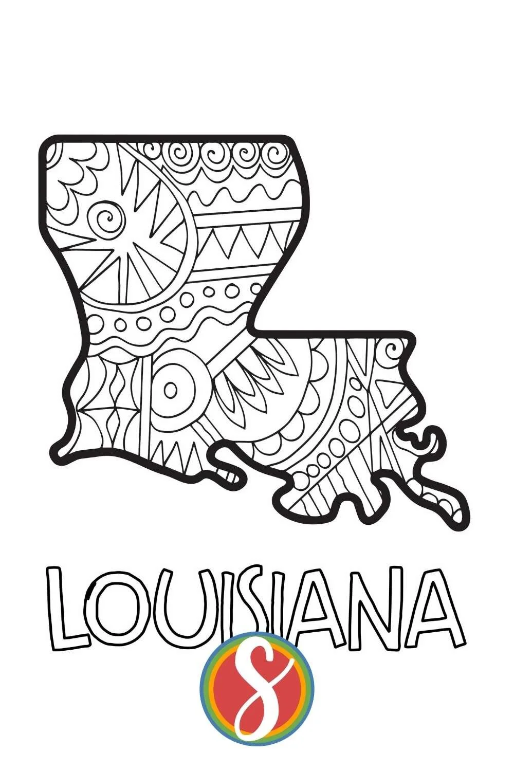 Louisiana Purchase Coloring Page Sketch Coloring Page