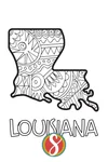Free Louisiana Coloring Pages — Stevie Doodles