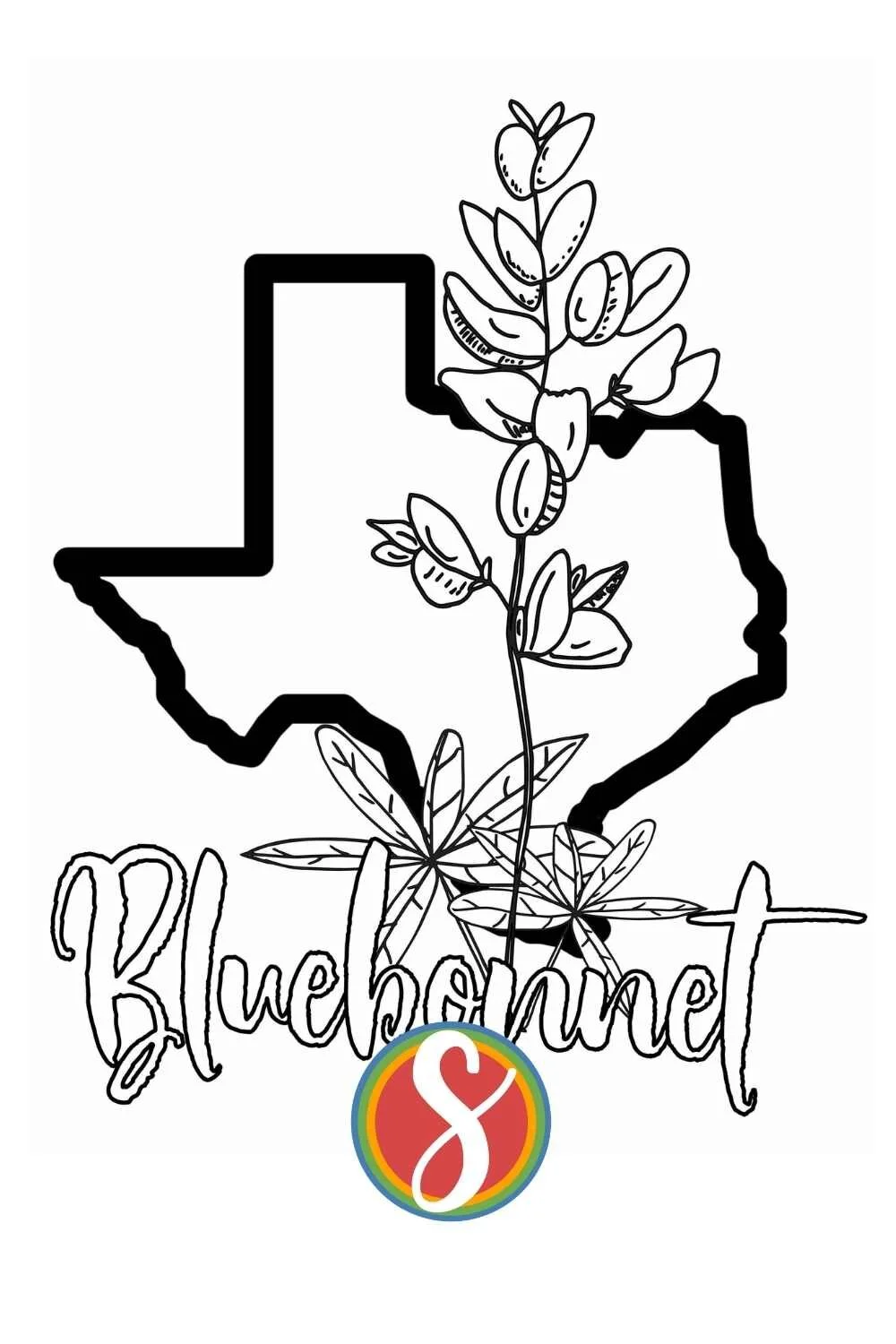 Free Texas Coloring Pages — Stevie Doodles