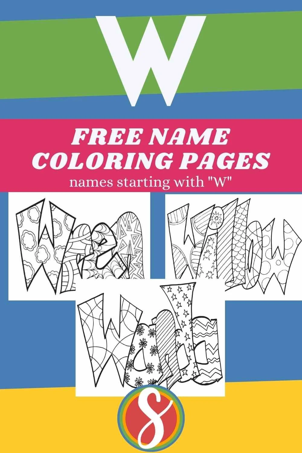 W Names - A List — Stevie Doodles