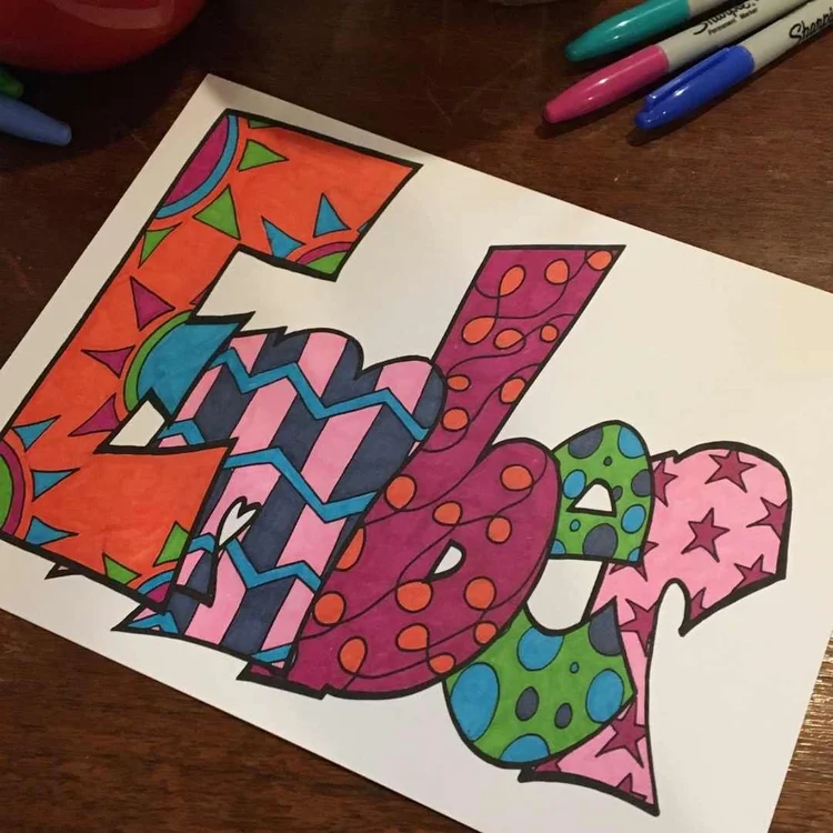 ALEXANDRA- Free Coloring Page — Stevie Doodles